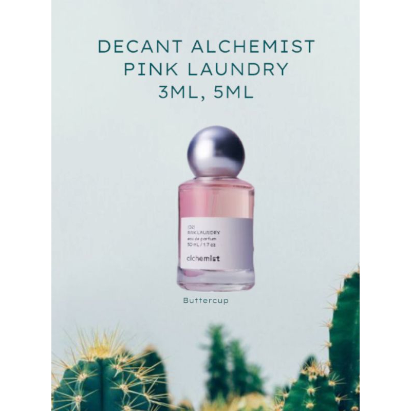 Jual Decant tester vial Alchemist pink laundry 3ml, 5ml | Shopee Indonesia