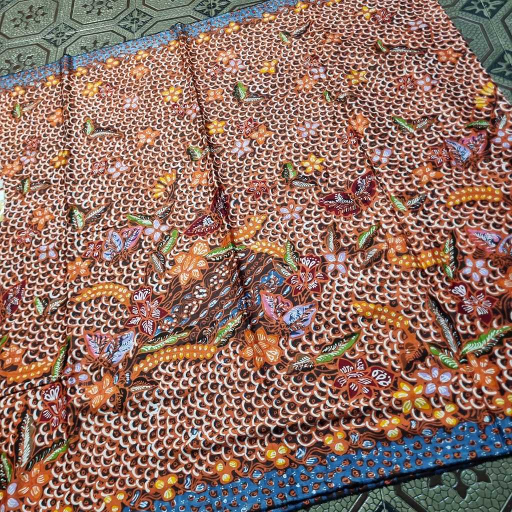 Jual BATIK MOTIF GRINGSING BAHAN KATUN SUTRA (RZ) | Shopee Indonesia