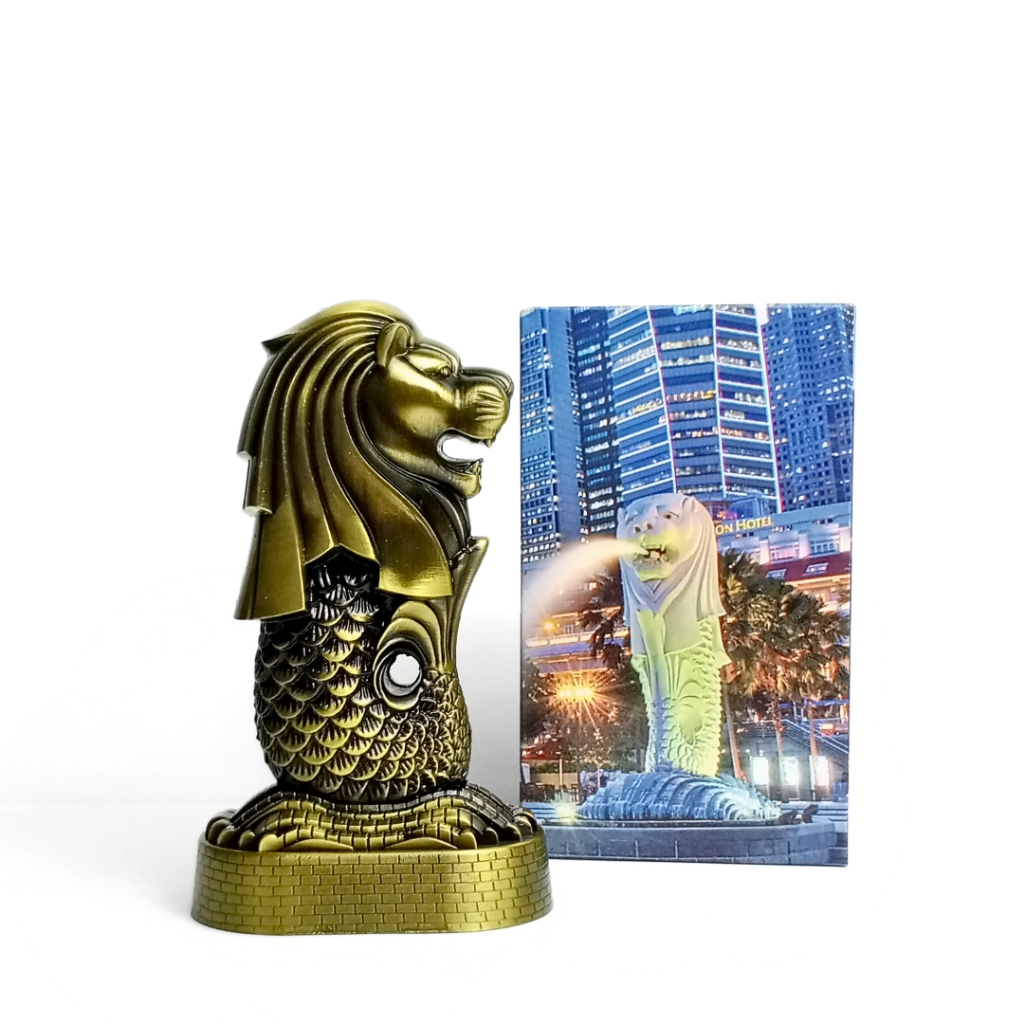Jual Souvenir Miniatur Patung Merlion oleh oleh Negara Singapore ...