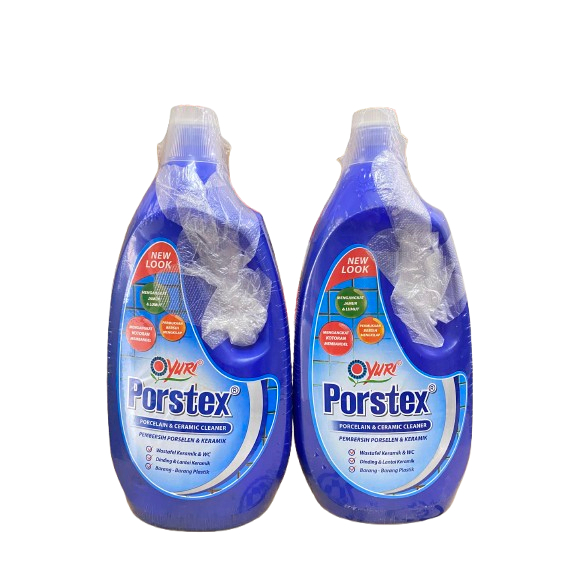 Jual Yuri Porstex Porcelain & Ceramic Cleaner 1000ml - Pembersih ...