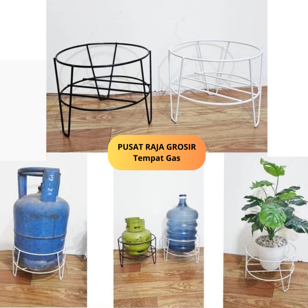 Jual Rak Tabung Gas Tempat Galon Tatakan Pot Bunga | Shopee Indonesia