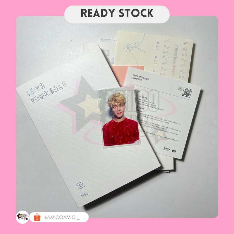 Jual [READY INA] BTS ALBUM LOVE YOURSELF HER UNSEALED | Shopee Indonesia