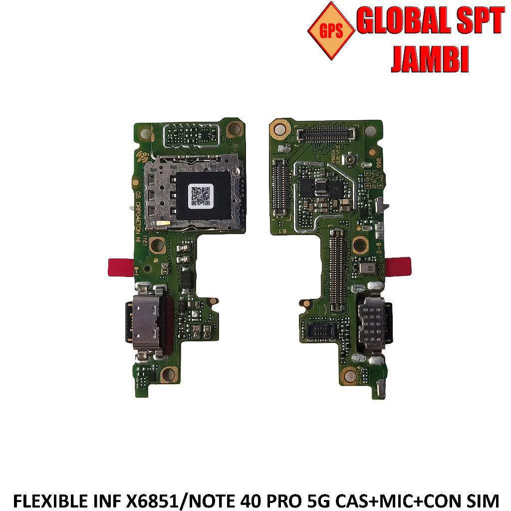 Jual FLEXIBLE INFINIX X6851 / NOTE 40 PRO 5G CONNECTOR CHARGER ...
