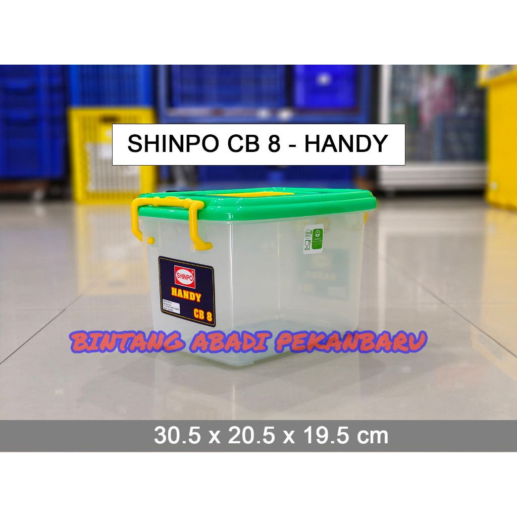 Jual CONTAINER BOX CB 8 HANDY SIP 133-1 / KONTAINER BOX KOTAK PLASTIK ...