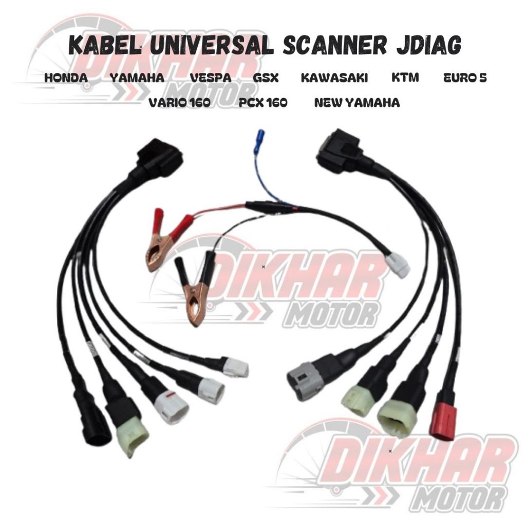 Jual KABEL SCANNER JDIAG M100 OLD /M100 PRO COSTUUM | Shopee Indonesia