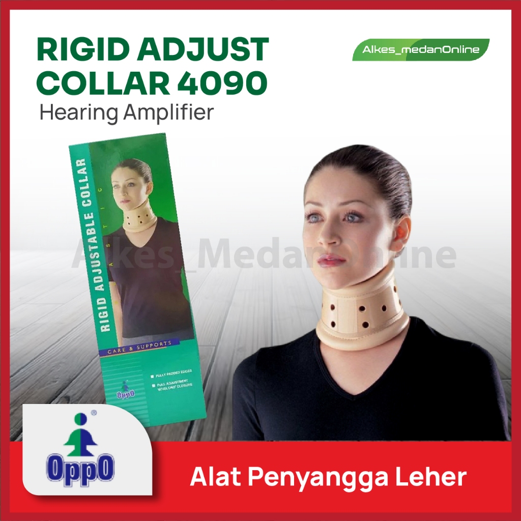 Jual OPPO l Cervical Collar 4090 Rigid Adjustable l Penyangga Leher ...