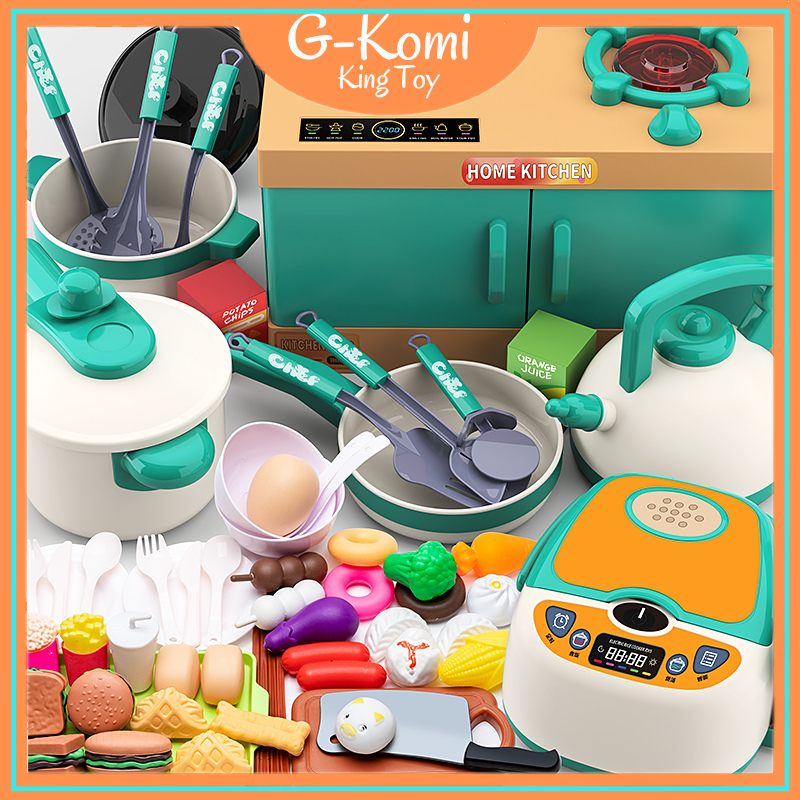 Jual Mainan Masak Masakan Set Mainan Dapur Anak Bermain Rumah Mainan ...