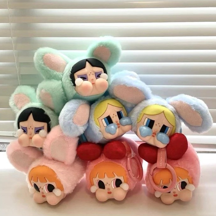 Jual CRYBABY Powerpuff Girls Keychain Gantungan Kunci Gantungan Tas ...