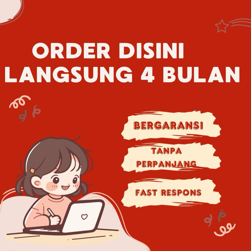Jual Order Disini LANGSUNG 3 BULAN AKTIF Tanpa PRPANJANG | Shopee Indonesia