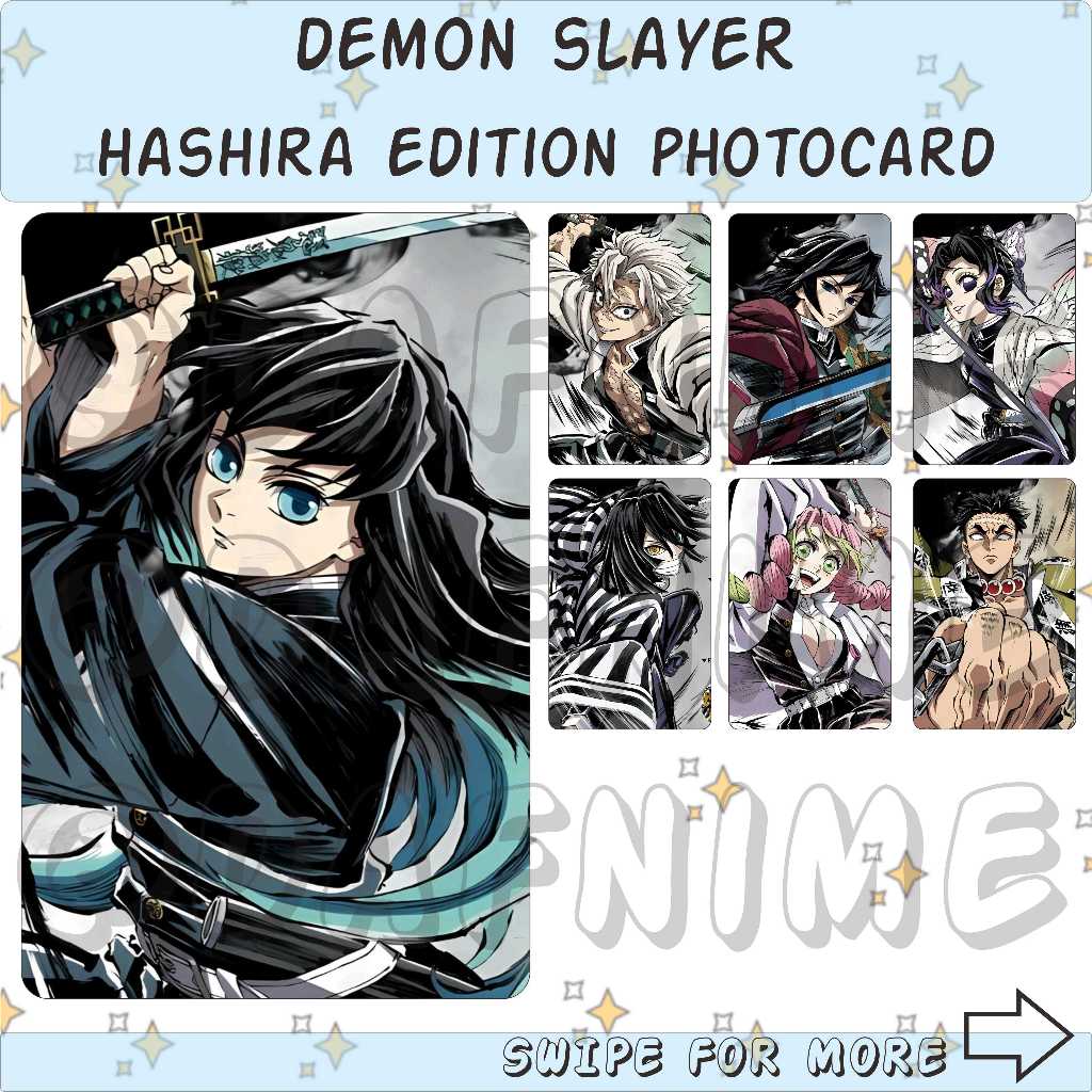 Jual DEMON SLAYER KIMETSU NO YAIBA HASHIRA EDITION PHOTOCARD | Shopee ...