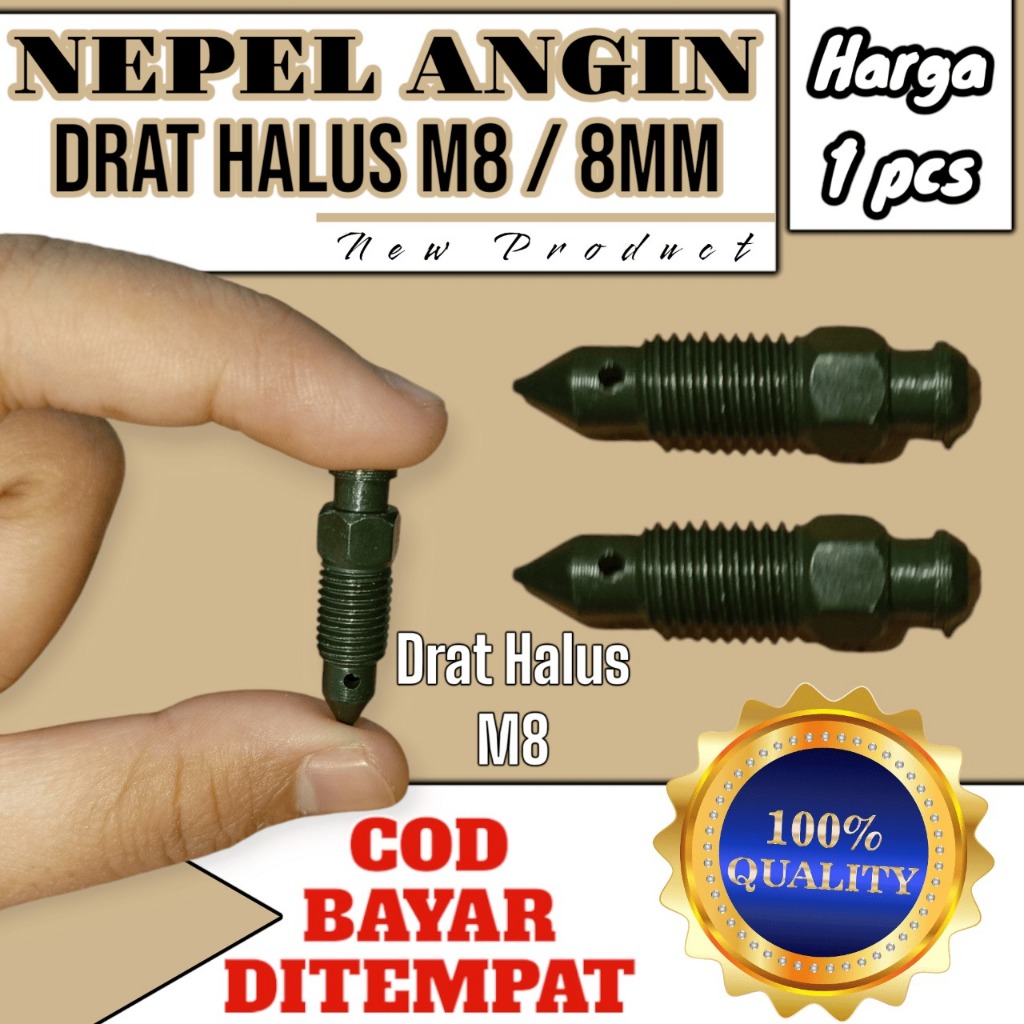 Jual Nepel angin nepel angin honda nepel angin M8 drat halus nepel ...