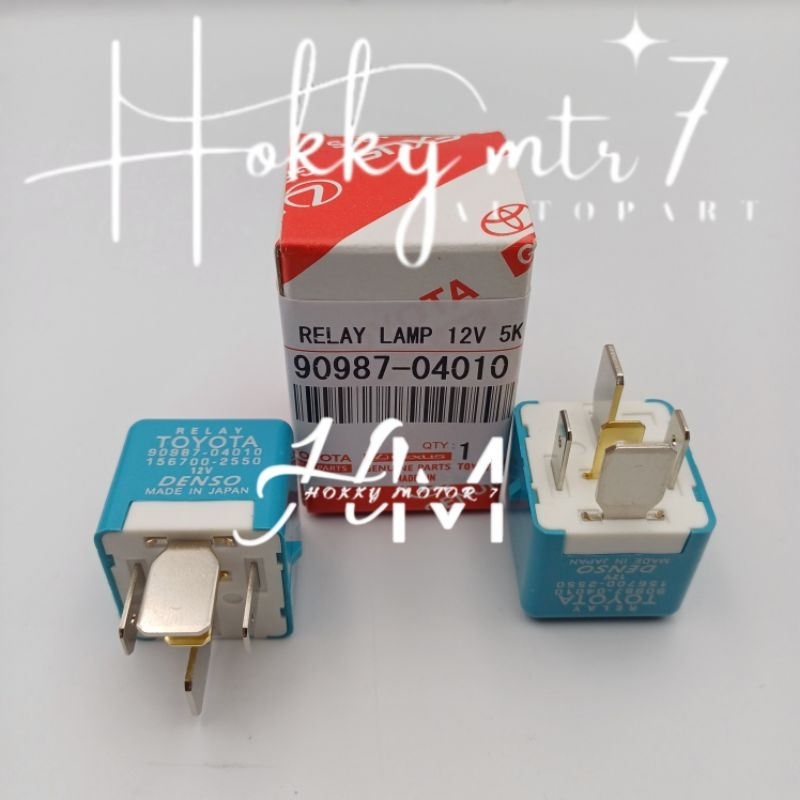 Jual relay lampu - relay head lamp 12v 5kaki TOYOYA AVANZA / INNOVA ...