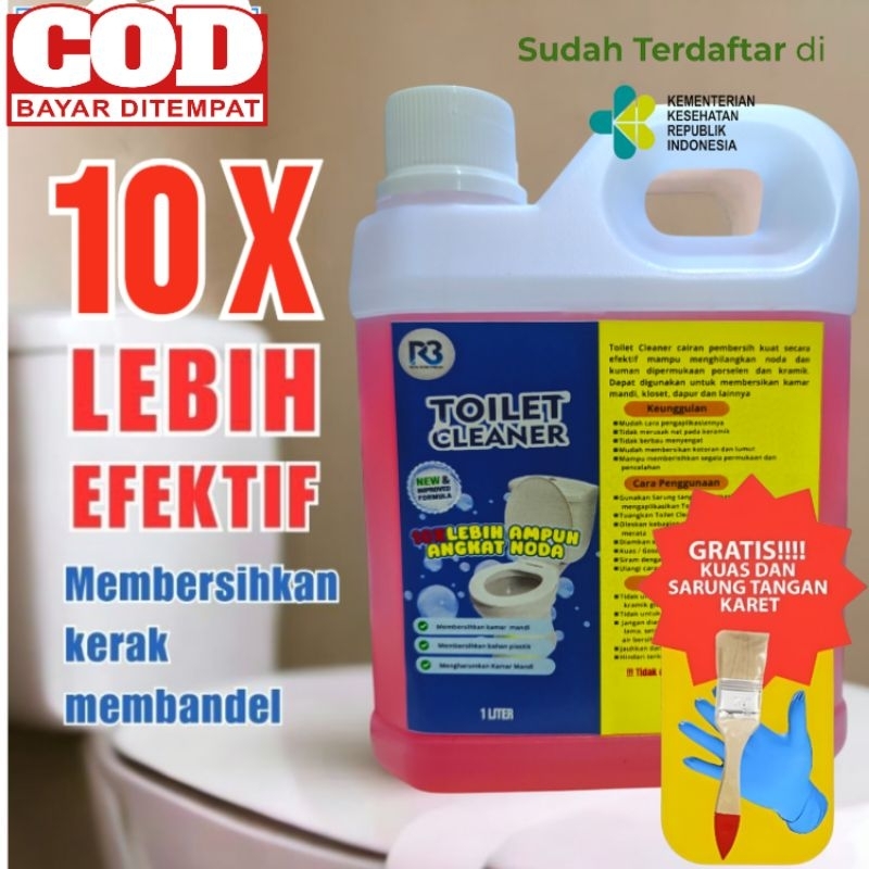 Jual Cairan pembersih Noda kuning, karat pada keramik toilet dan shower ...