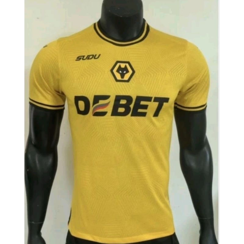 Jual (PLAYER ISSUE PI) JERSEY BOLA WOLVERHAMPTON WOLVES HOME NEW 2024 ...