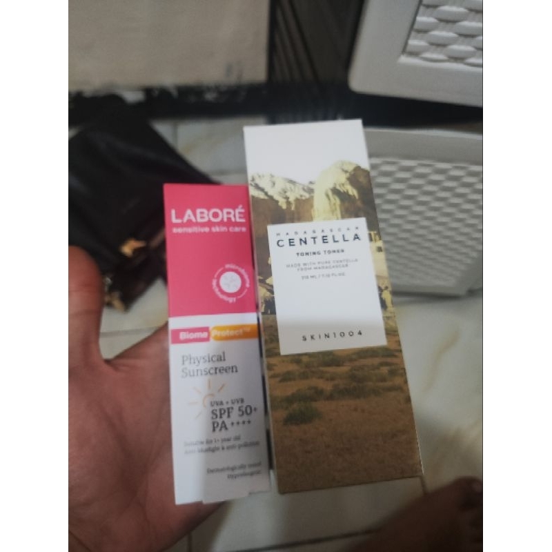 Jual Labore Physical Sunscreen SPF 50+ PA+++ SKIN1024 | Shopee Indonesia