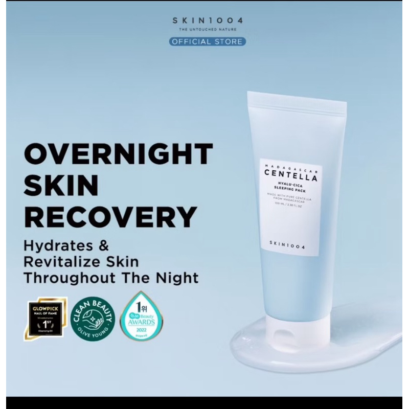 Jual SKIN1004 Madagascar Centella Hyalu Cica Sleeping Pack 100ml ...