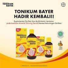 Jual TONIKUM BAYER - MULTIVITAMIN DAN MINERAL | Shopee Indonesia