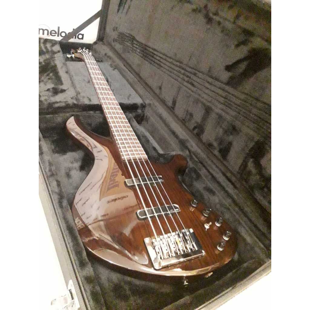 Jual Ibanez G-105 DE , Bass Guitar, 5 Senar,W/Case,Japan | Shopee Indonesia