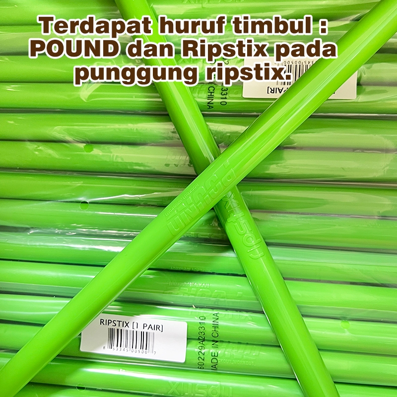 Jual READY Ripstix Original 100% Poundfit Stick Ripstick 1 Pasang Versi ...