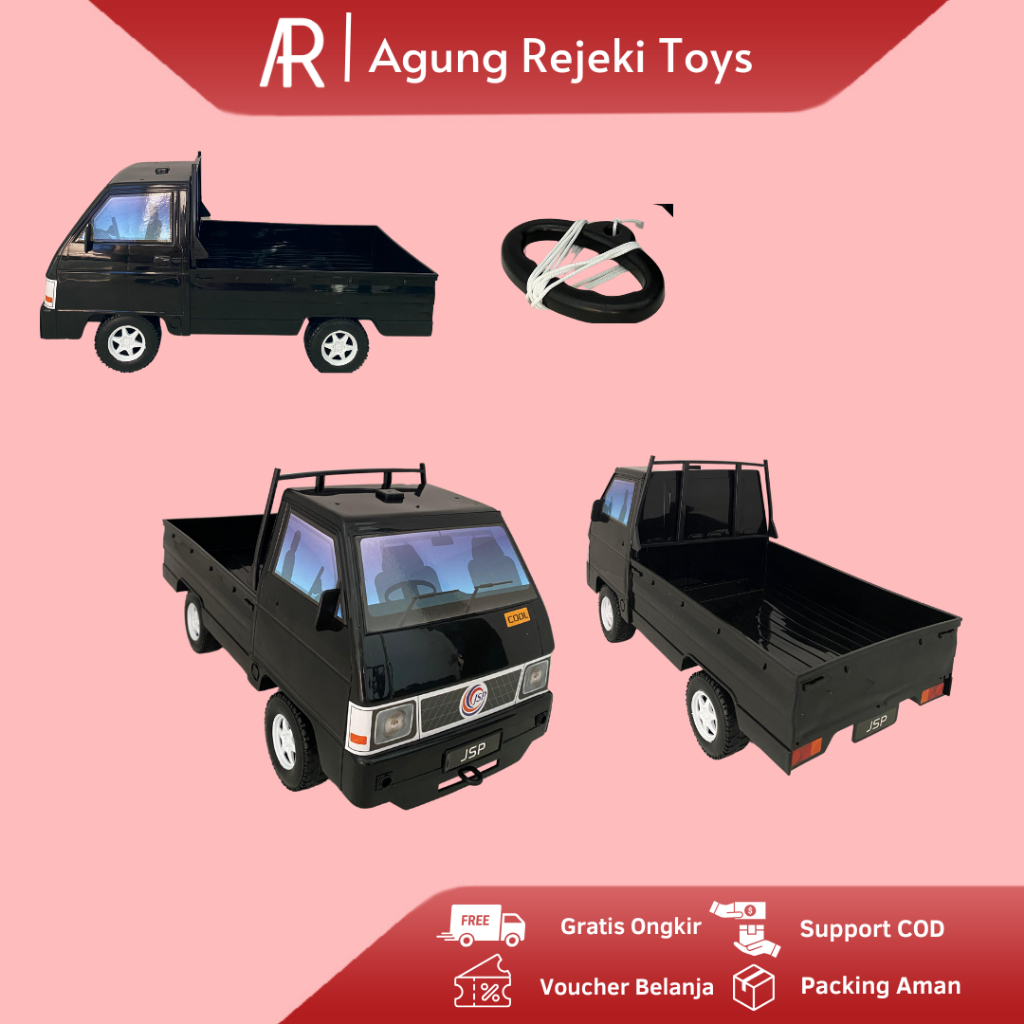Jual Mainan Miniatur Mobil Pick Up L300 Bak Muatan Mainan Mobil Anak ...