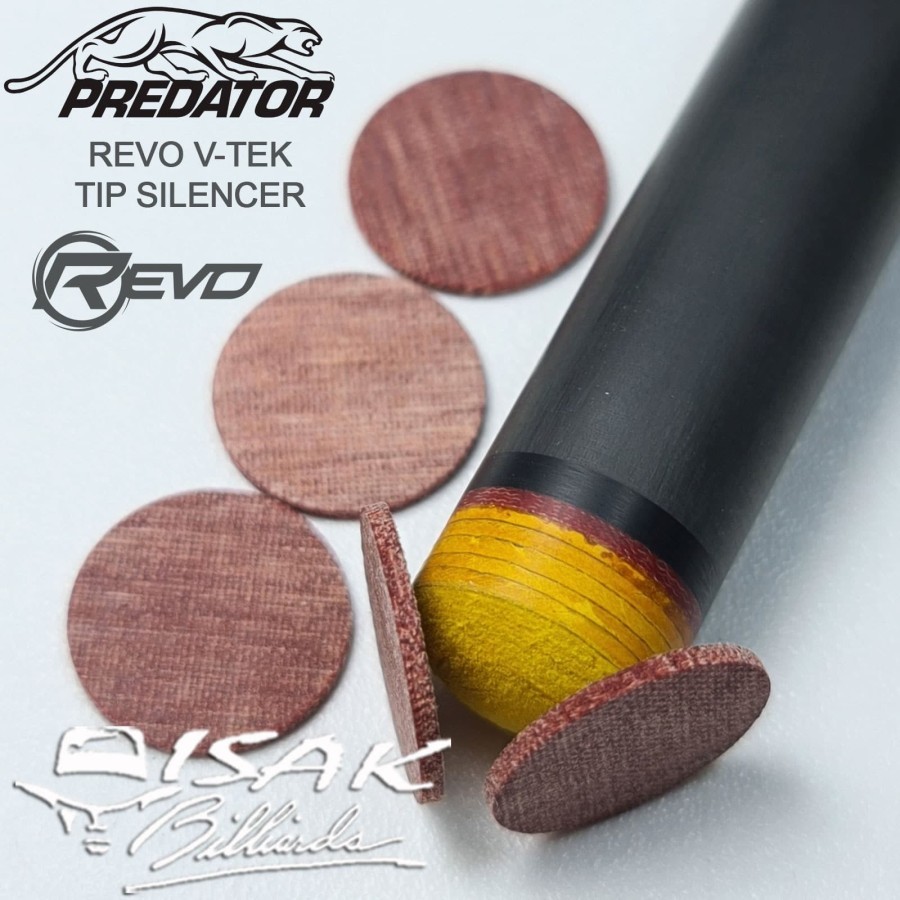 Jual Predator Revo V-TEK Tip Silencer Pad - Carbon Shaft Billiard Stick | Shopee Indonesia