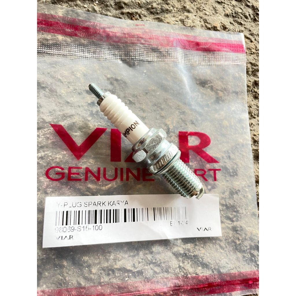 Jual BUSI VIAR KARYA 150 200 300CC ORIGINAL VIAR PNP KAISAR TOSSA ...