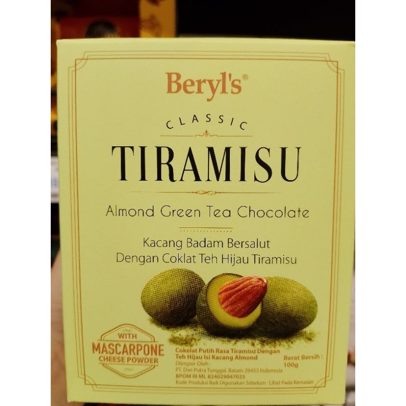Jual BERYL'S CLASSIC TIRAMISU CHOCOLATE MALAYSIA | Shopee Indonesia