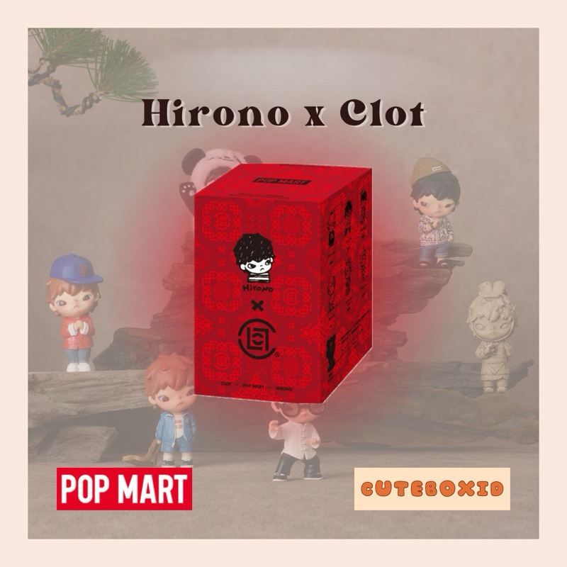 Jual POP MART Hirono x CLOT Series Figure [Pre-Order] | @cuteboxid ...