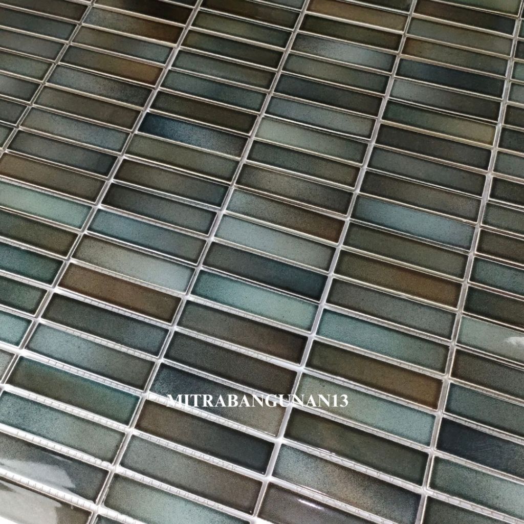 Jual Mosaik Mozaik Mosaic Mozaic Kit Kat Long Stripe Merk Kuda Laut ...