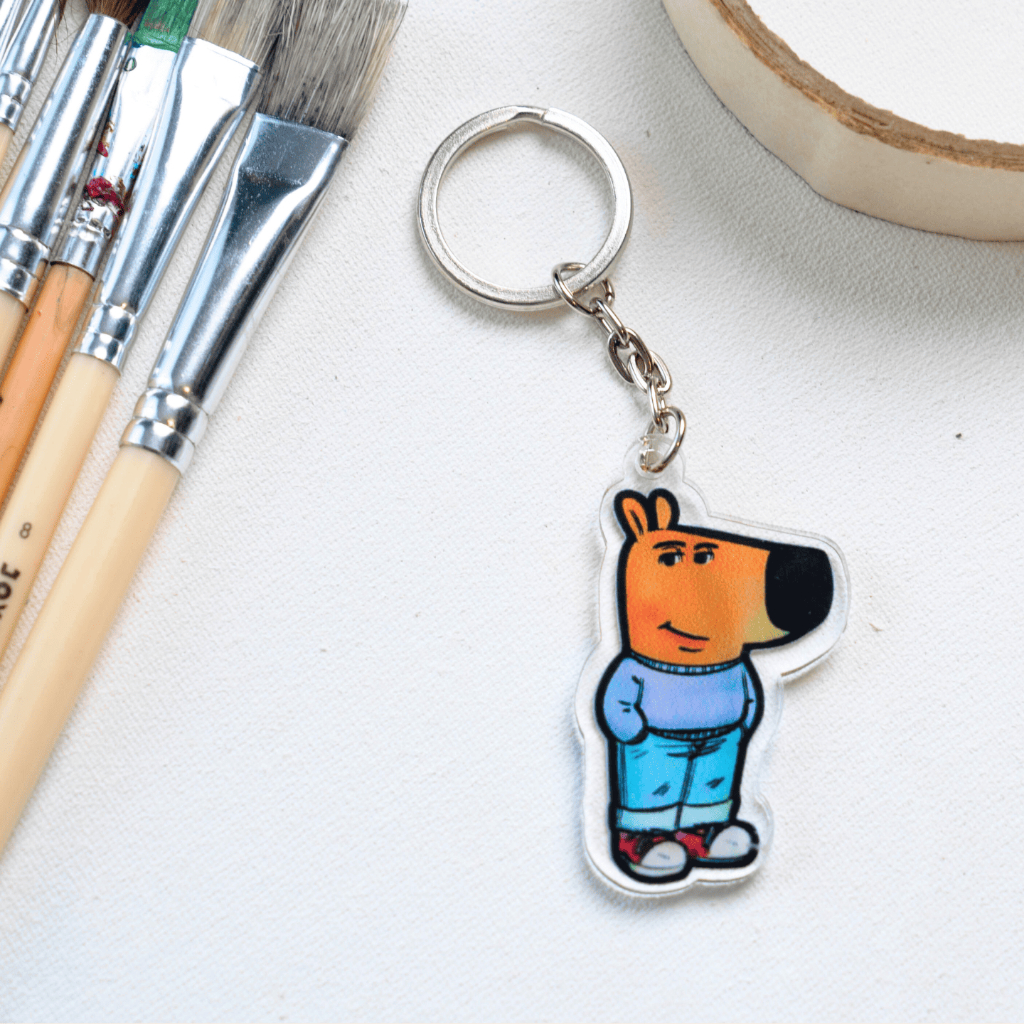 Jual Gantungan Kunci Chill Guy Acrylic Untuk Hadiah dan Souvenir ...