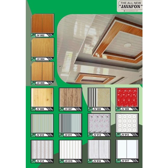 Jual PLAFON MOTIF PVC JAVAFON/ PLAFON VPC ATAP | Shopee Indonesia