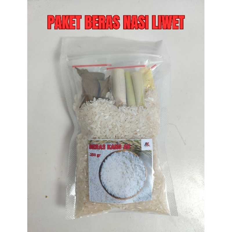 Jual PAKET BERAS NASI LIWET MANG AK | Shopee Indonesia