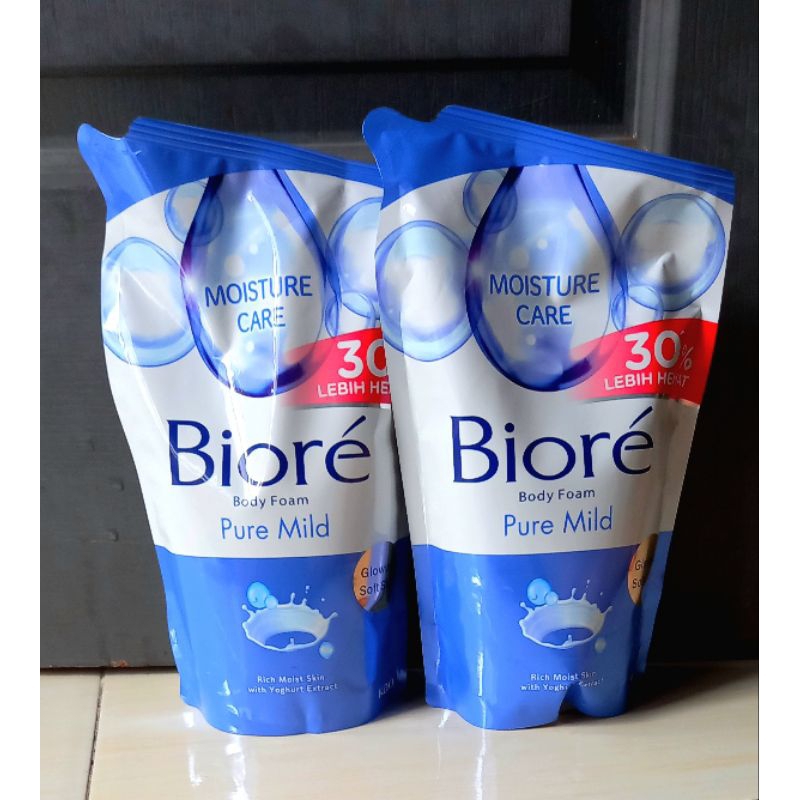 Jual Biore Body Foam Pure Mild jumbo 800 ml / EXP 2027 | Shopee Indonesia