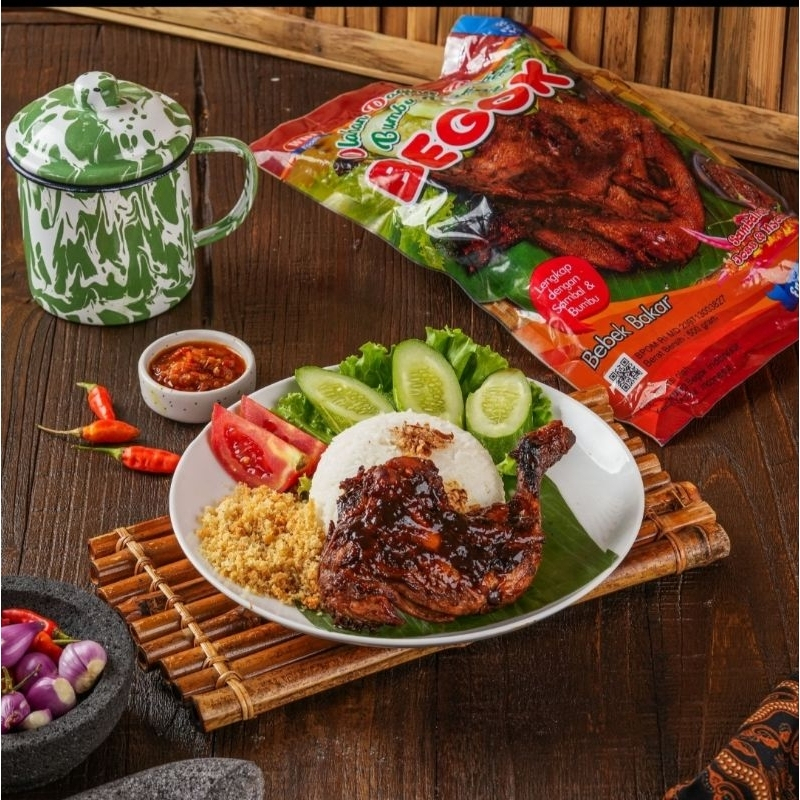 Jual BEGOK BEBEK BAKAR 500GR SUDAH LENGKAP BUMBU DAN SAMBAL | Shopee ...