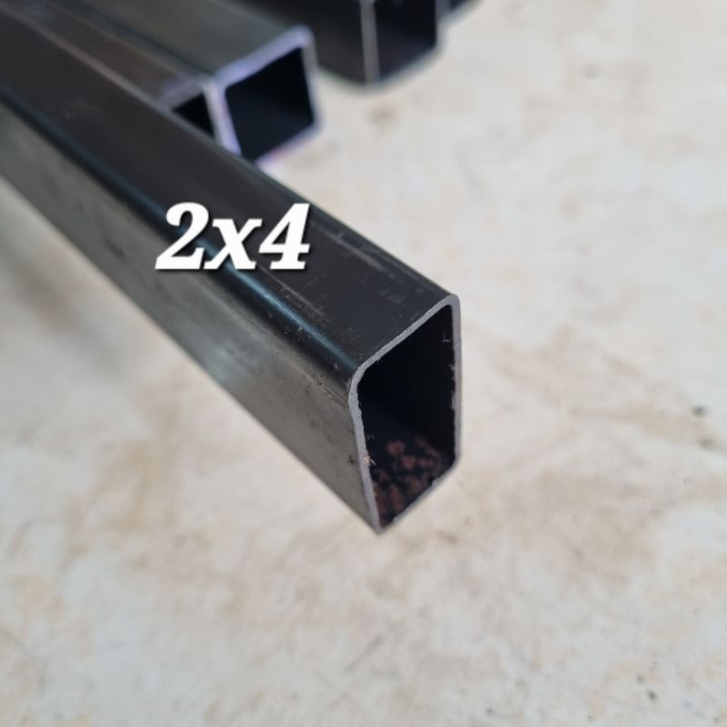 Jual Besi hollow 2x4 tebal 1mm 19x39 besi hitam per 10cm besi kaki meja ...
