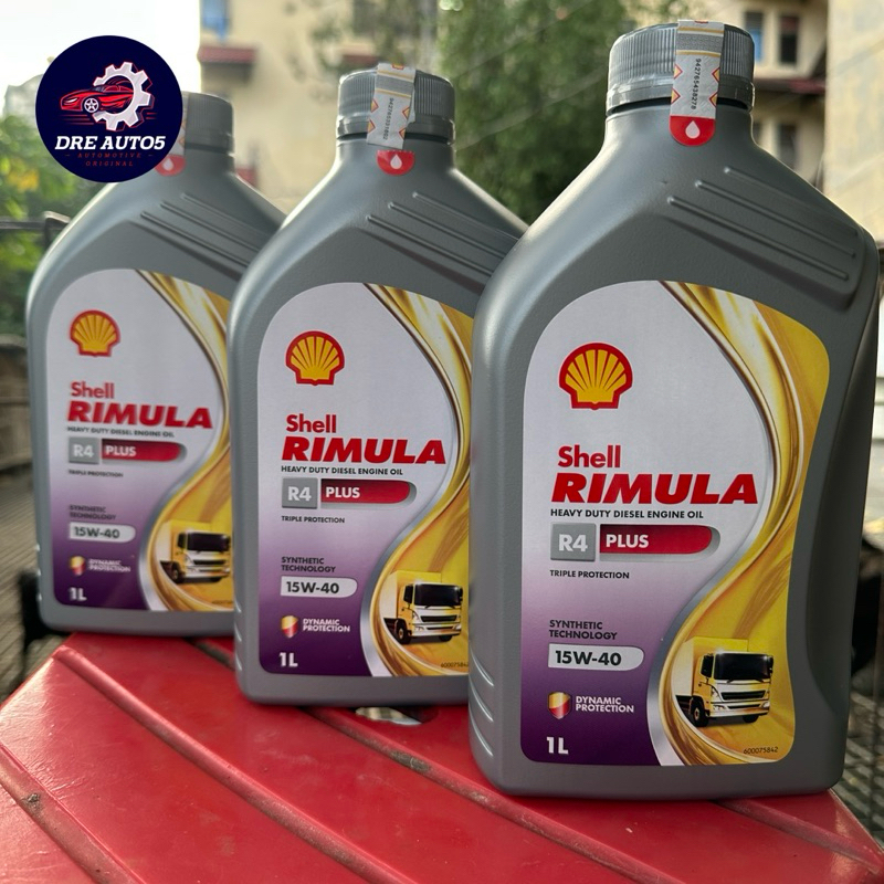 Jual Shell Rimula R4 Plus 15W 40 Synthetic Technology Scan Barcode ...