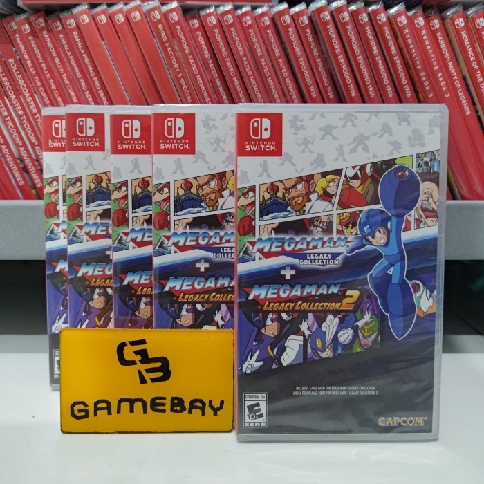 Jual Nintendo Switch Megaman Legacy Collection / Mega man Legacy ...
