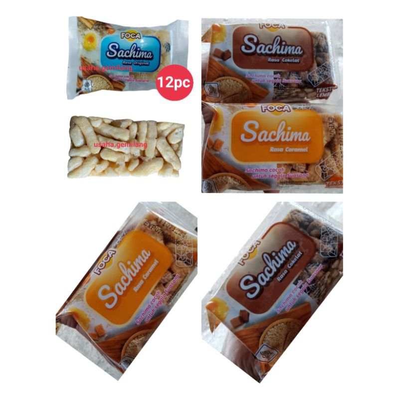 Jual Foca Sachima Roti Original, Caramel, Coklat (12pcs x @40gr) - Kue ...