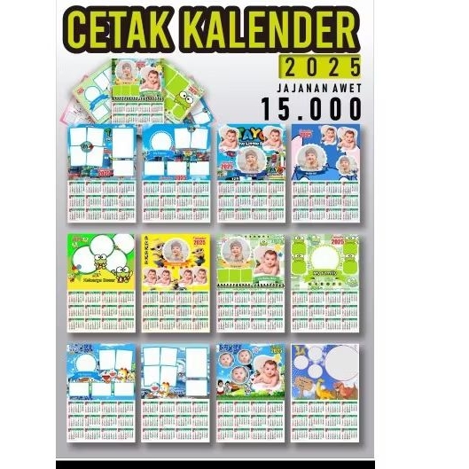Jual kalender 2025 model 1 | Shopee Indonesia
