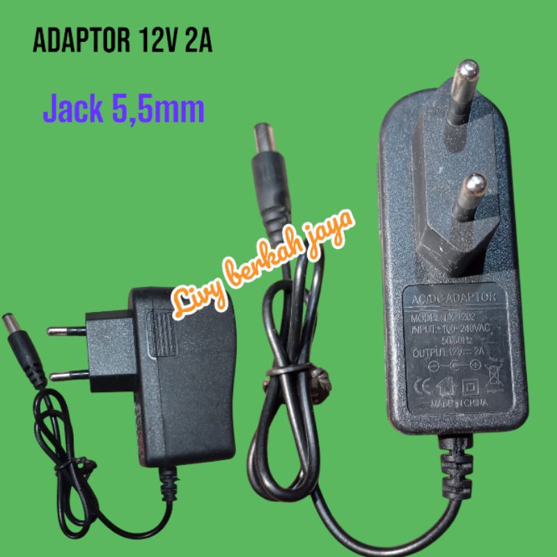 Jual Adaptor 12V 2A / Adaptor 12 volt 2 Ampere | Shopee Indonesia
