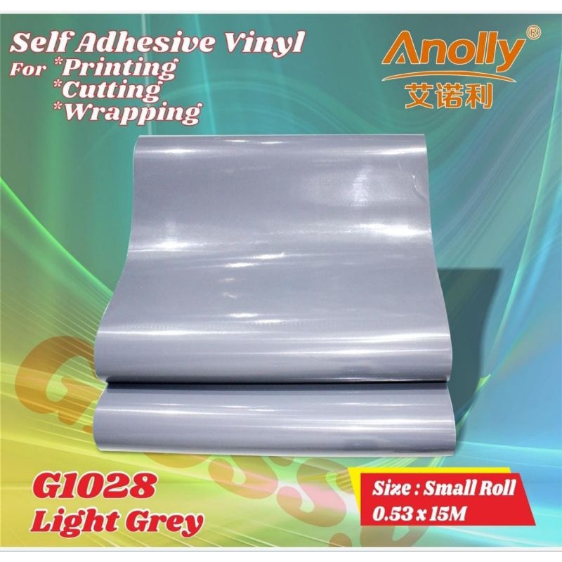 Jual HPL STIKER POLOS/HPL STIKER LIGHT GREY/HPL STIKER DINDING/HPL ...