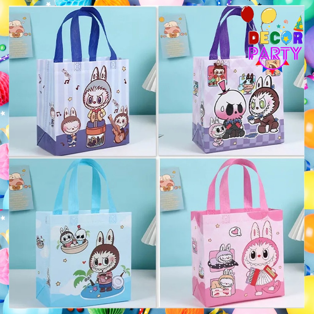 Jual DP Goodie Bag Ulang Tahun Karakter Monster Tas Hampers Waterproof ...