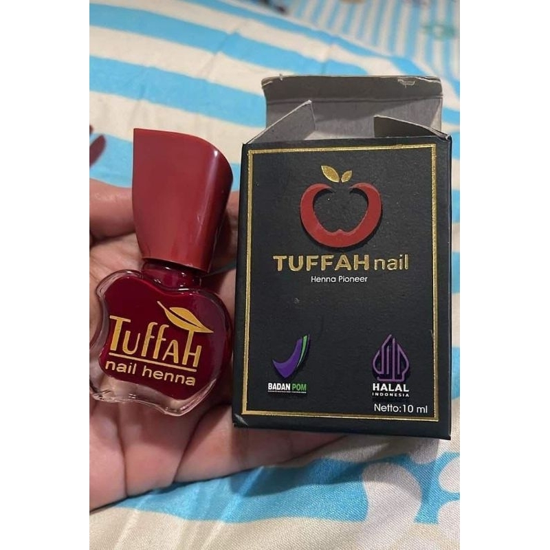 Jual Tuffah Nail Henna Bahan Pengisir Netto 10 ml | Shopee Indonesia