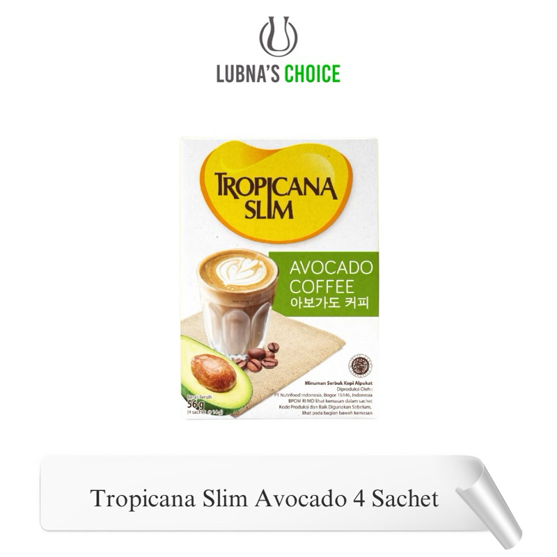 Jual 1 Box 4 Pcs - Tropicana Slim Avocado Coffee | Shopee Indonesia