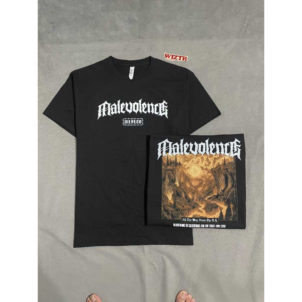 Jual T Shirt Band Official MALEVOLENCE - CALIFORNIA HEADLINE Original ...