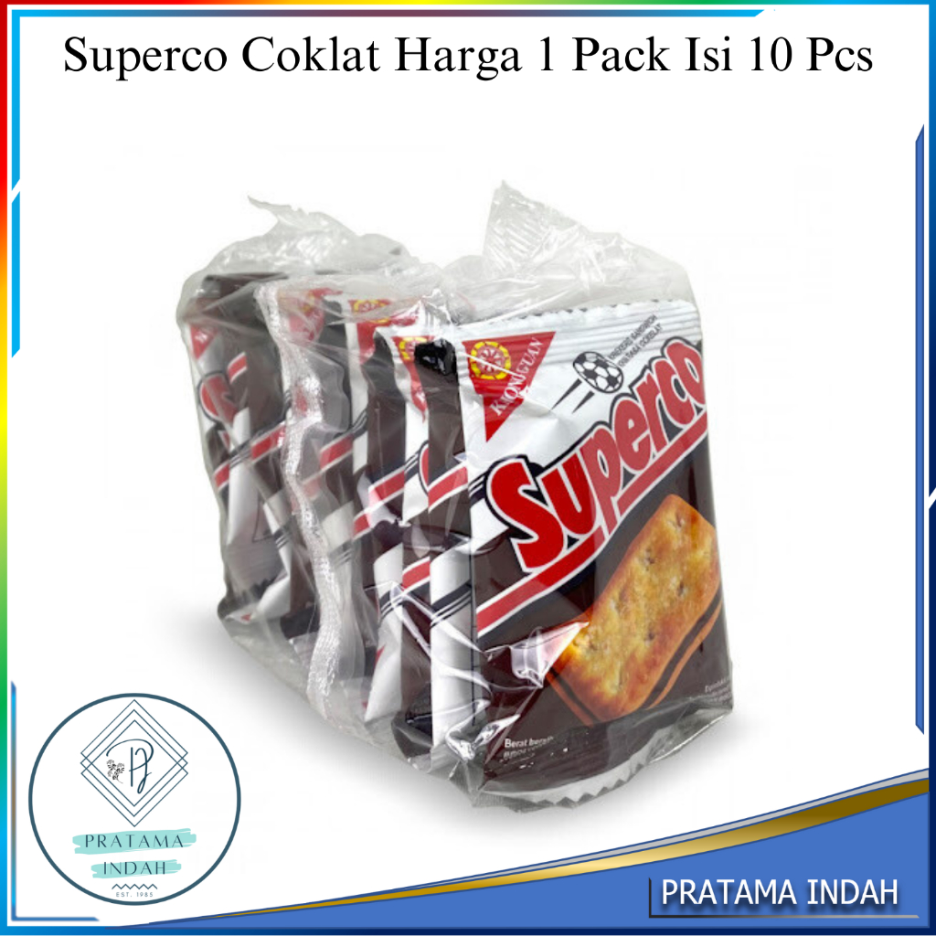 Jual Khong Guan Biskuit Superco 1000 Chocolate Renceng Isi 10 pcs @22gr ...