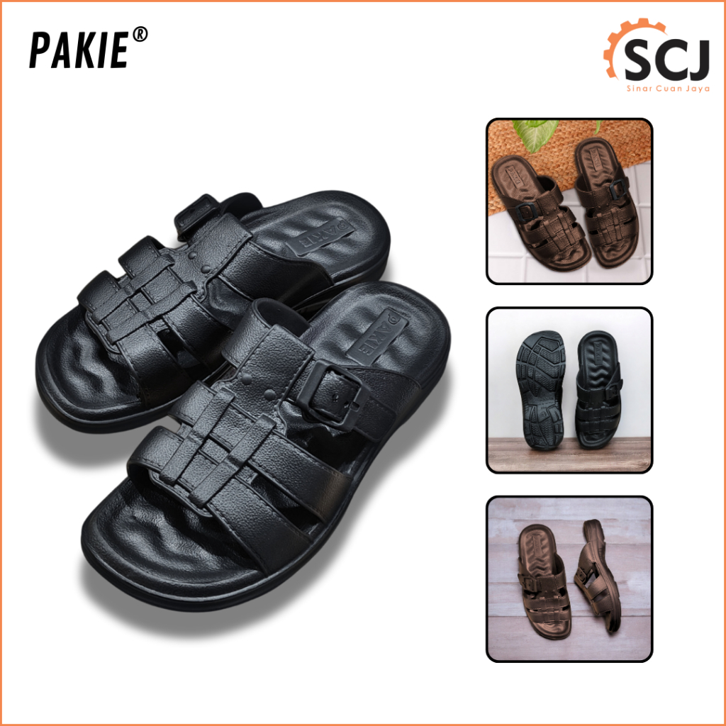 Jual SCJ - Sandal Selop Pria Casual / Sandal Pria Model Anyam / Sandal ...