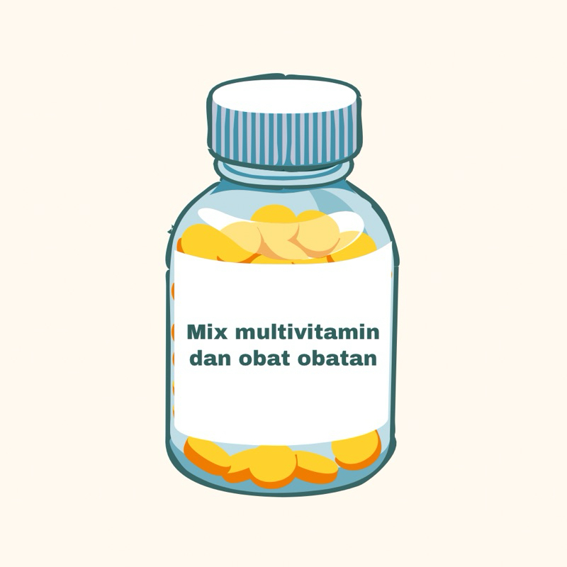 Jual paket multivitamin dan obat obatan sesuai pesanan. | Shopee Indonesia