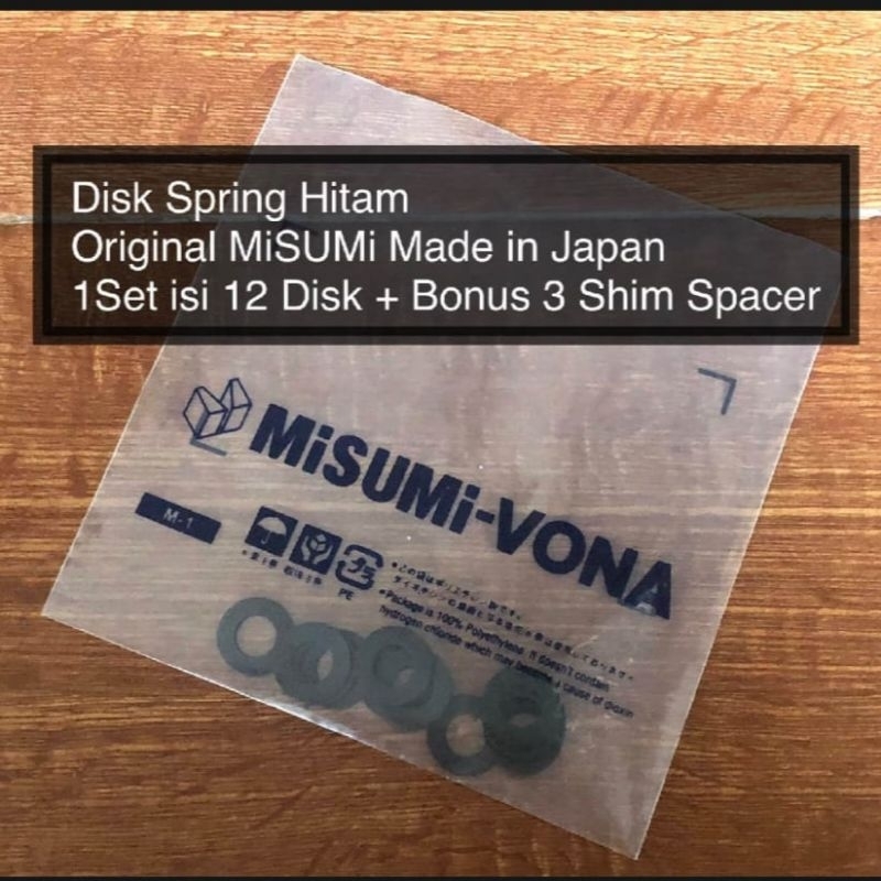 Jual diskspring misumi baja original - diskspring misumi - disk sping - diskspring - misumi ...