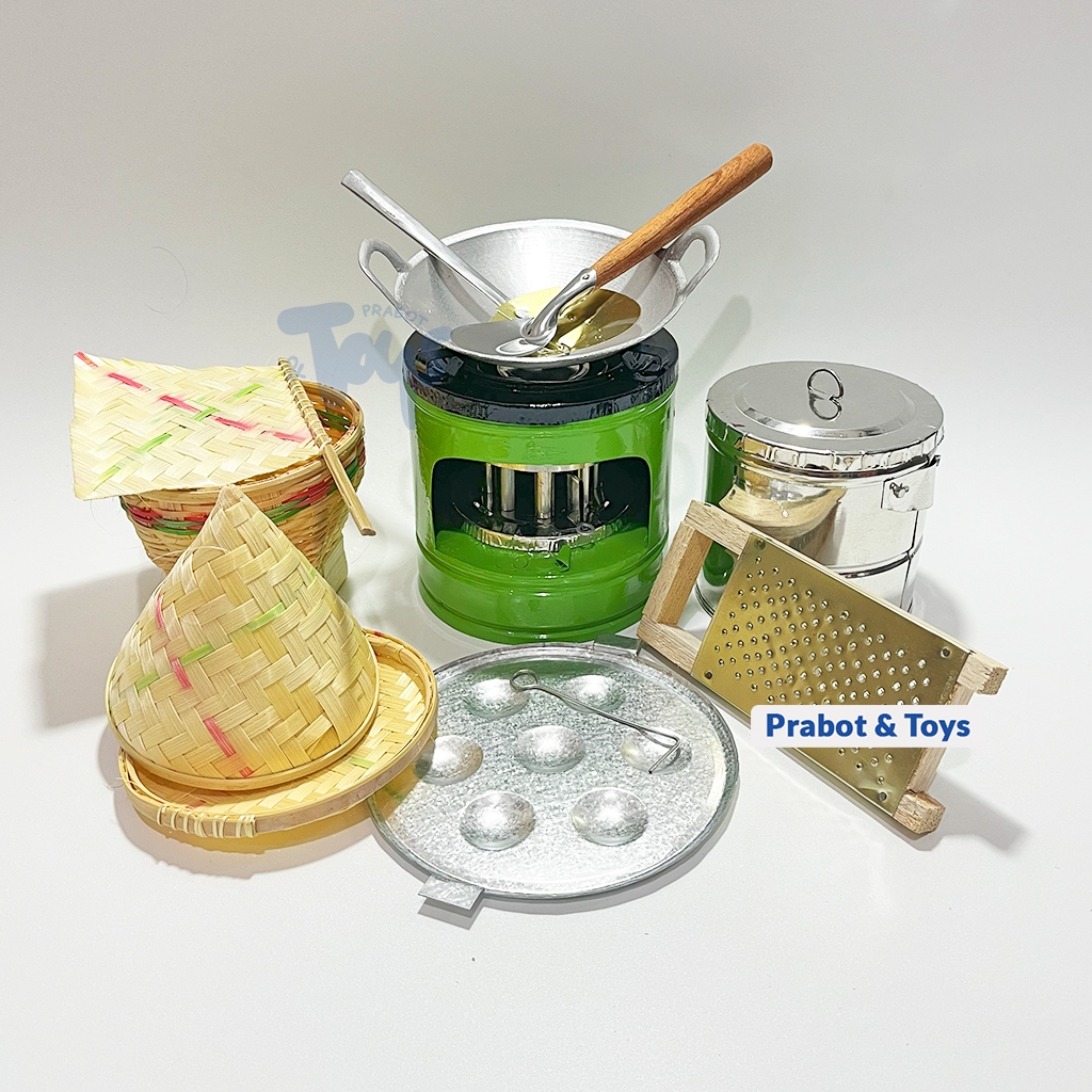 Jual Alat Masak Tradisional Mini / Mainan Masak masakan / Kitchen Set ...